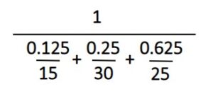 Harmonic Mean Formula – Brian Kehm
